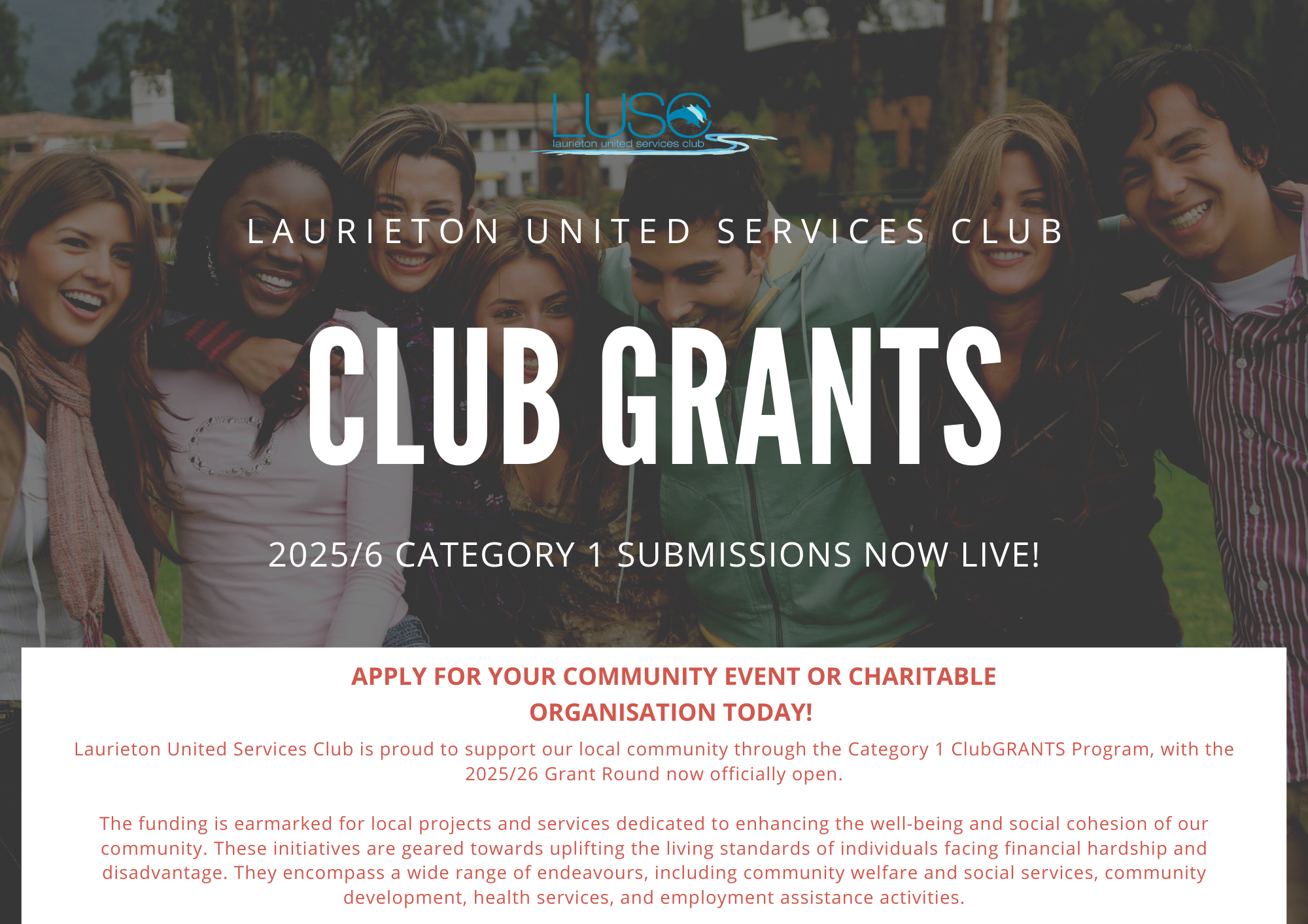 Boosting Local Community with Club Grants - Laurieton United Services ...